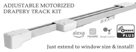 Adjustable Motorized Drapery System - Textile Trimmings